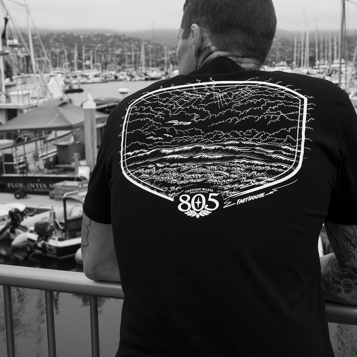 805 Dawn Patrol Tee - Black – Fasthouse