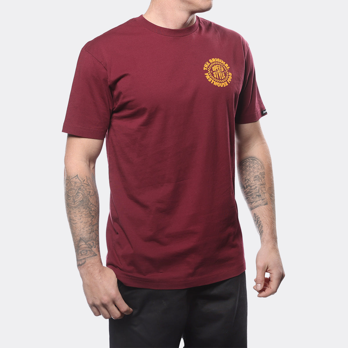 Origin Tee - Maroon – Fasthouse