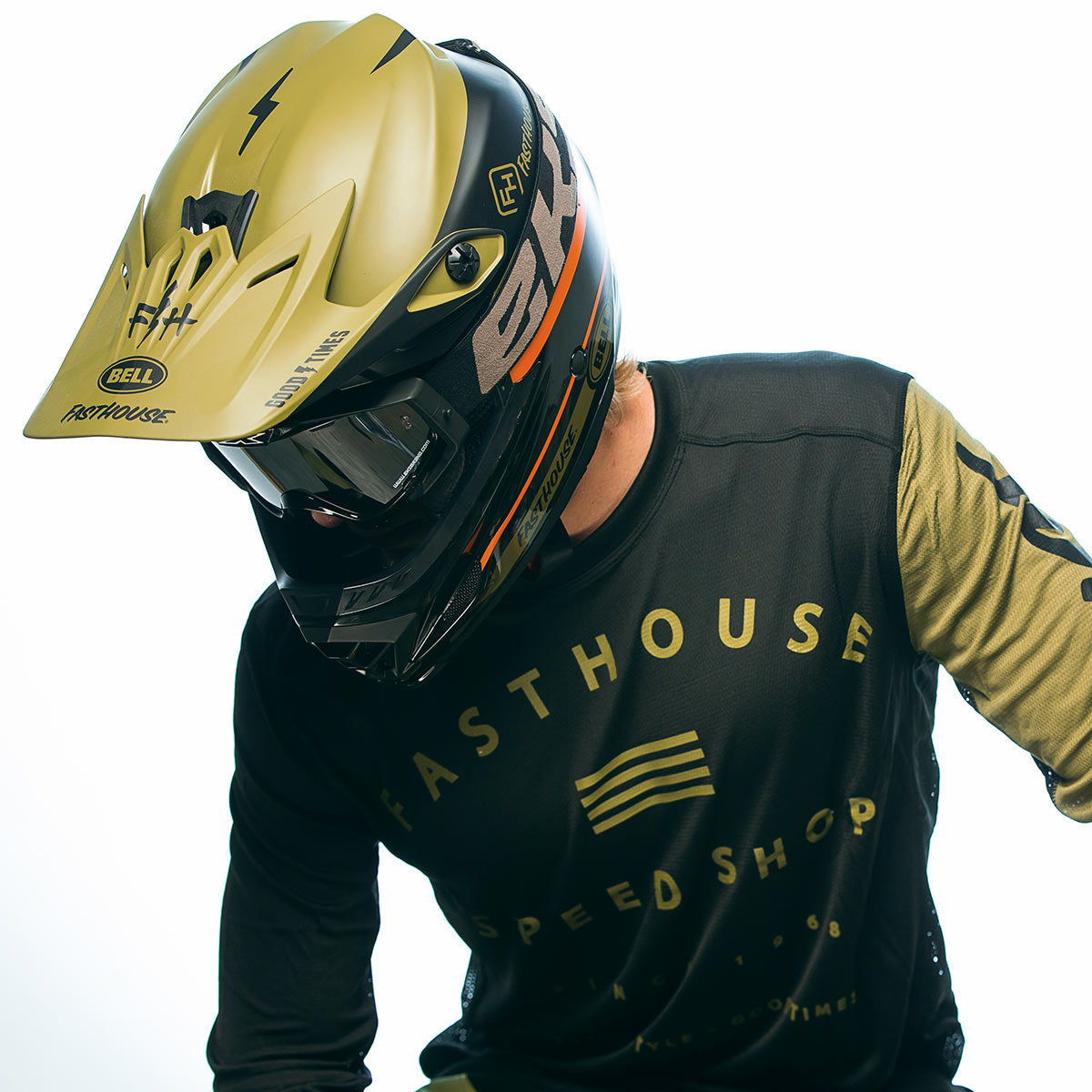 Fastline Speed Shop MTB Jersey Olive – Fasthouse