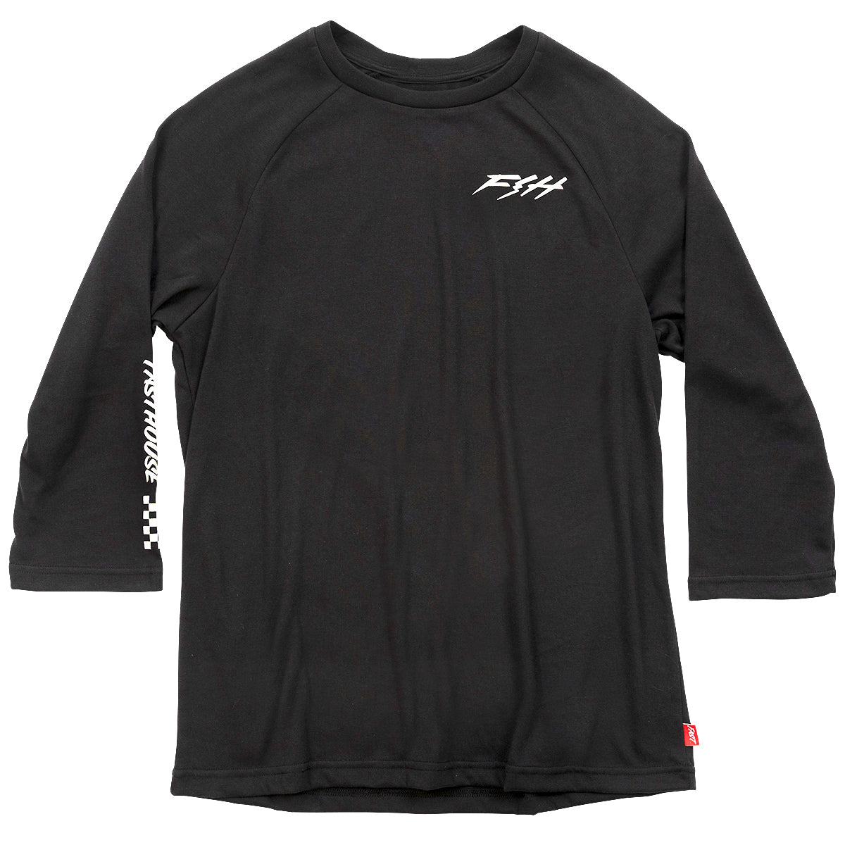 Rush Raglan Tech Tee - Black – Fasthouse