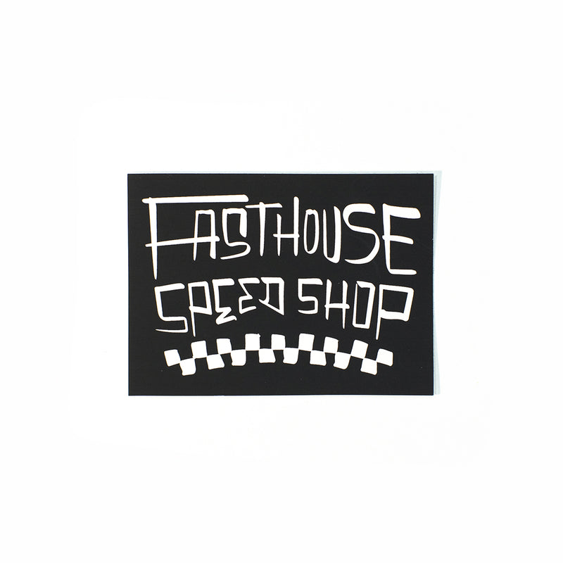 Speed Shop Sticker