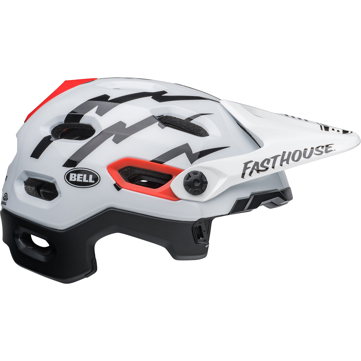 Bell Super DH MTB Helmet Red Black – Fasthouse